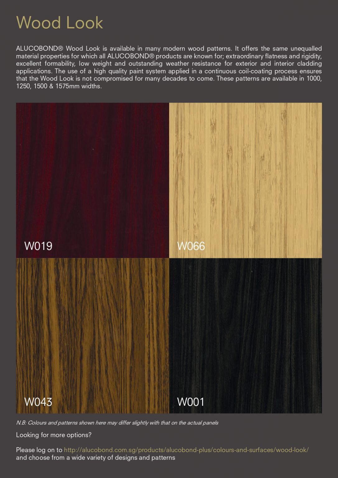 ACP Motif Kayu - 10 Daftar ACP Urat Kayu Berdasarkan Brand