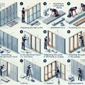 Analisa Harga Satuan Pekerjaan ACP (1 M²)